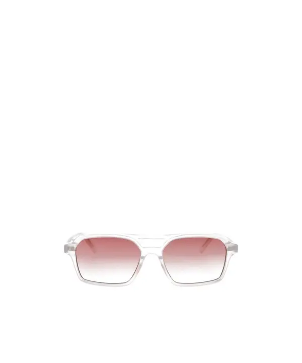 MAISON MARGIELA Geometric Sunglasses - White