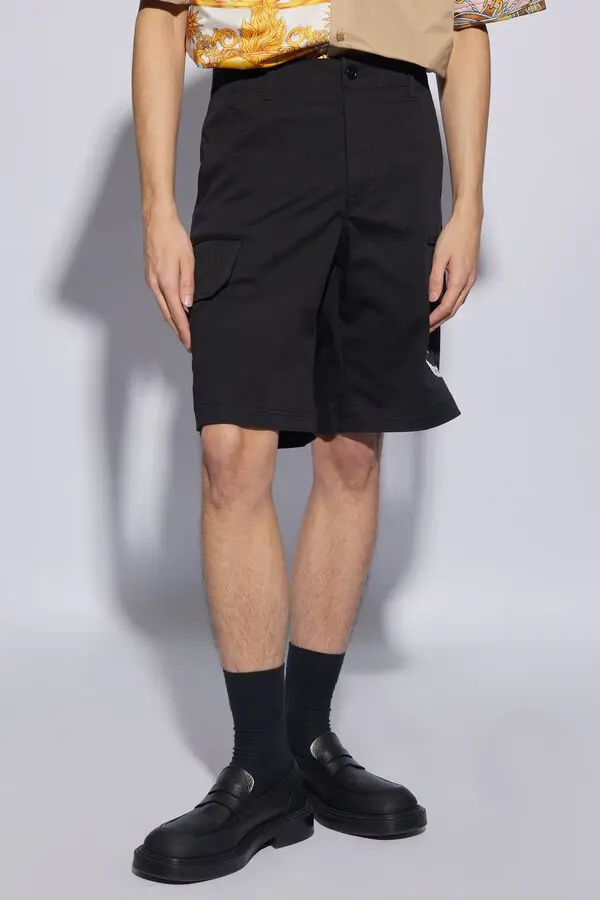 Moschino Print Cargo Shorts