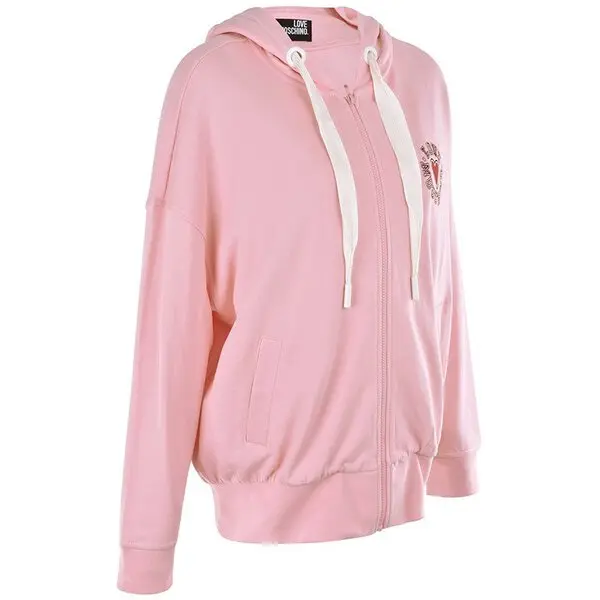 Moschino Heart Zip-up Hoodie