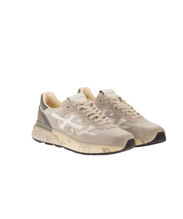 Premiata Mick 0.1 Lace-up Sneakers - Nude