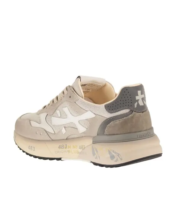 Premiata Mick 0.1 Lace-up Sneakers - Nude