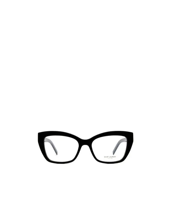 Saint Laurent Cat Eye Frame Eyeglasses - Black