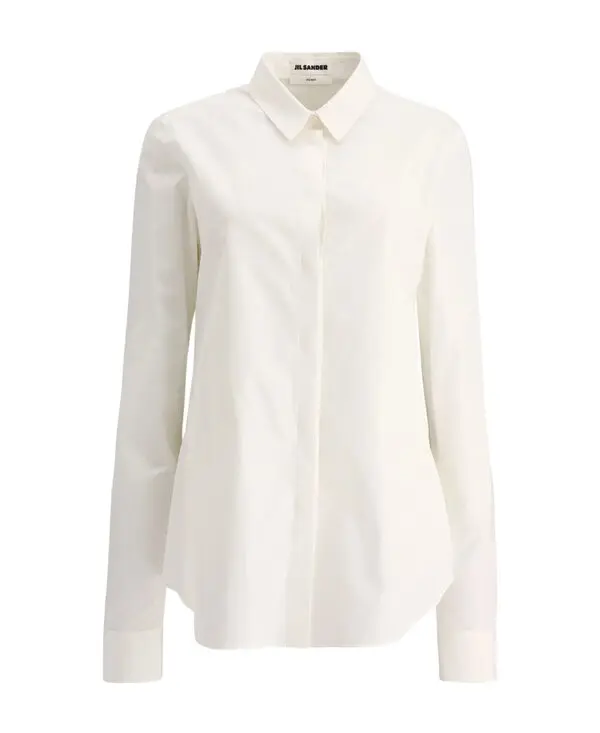JIL SANDER Long-sleeved Shirt - White