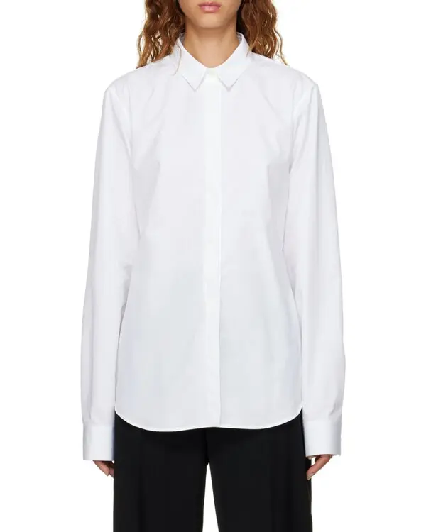 JIL SANDER Long-sleeved Shirt - White