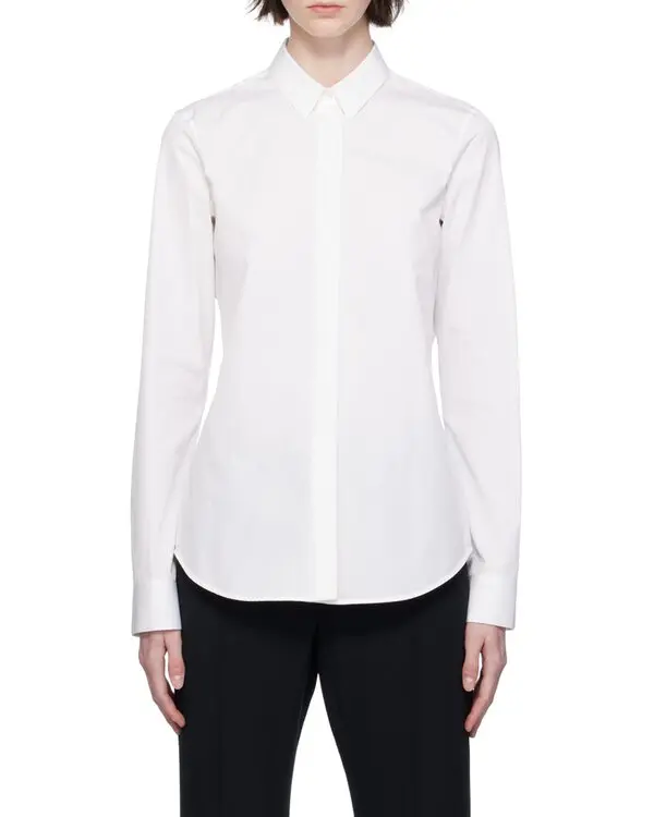 JIL SANDER Long-sleeved Shirt - White