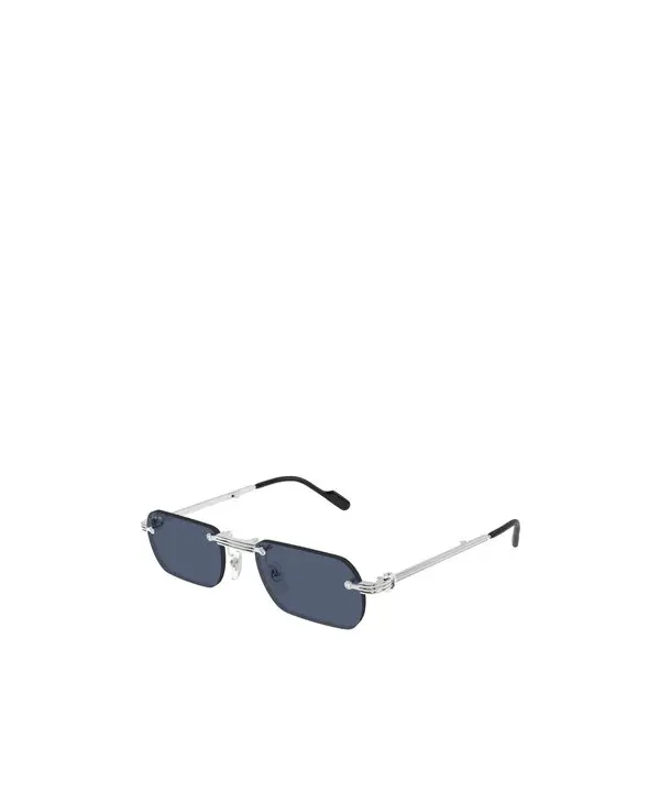 Cartier Rimless Sunglasses - Silver