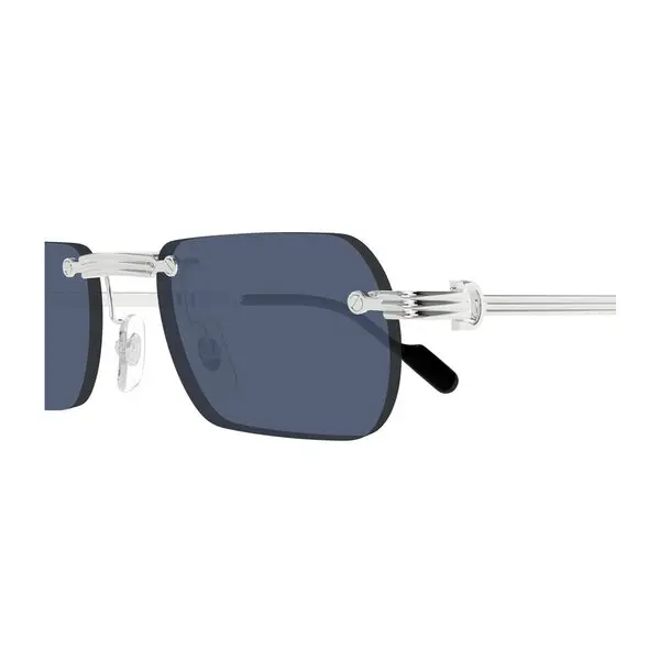 Cartier Rimless Sunglasses - Silver