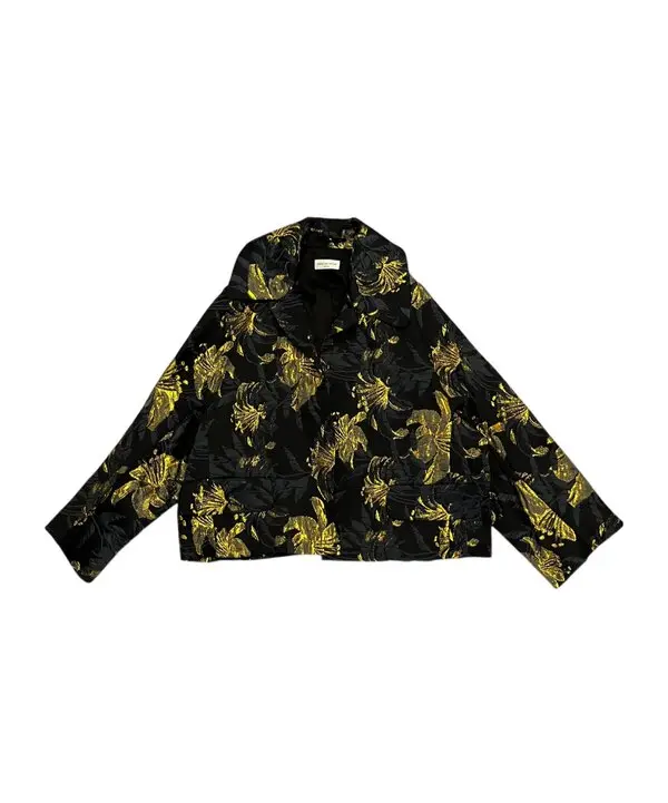 Dries Van Noten Long Sleeve Graphic Jacket