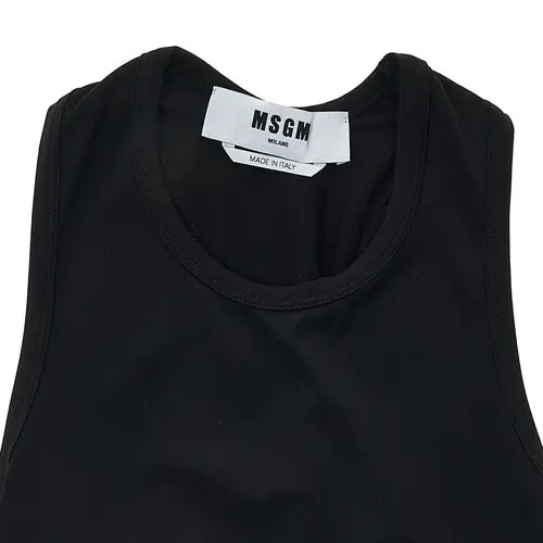 MSGM Sleeveless Round Neck Sweater