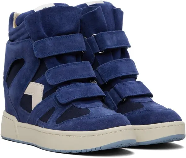 Isabel Marant Étoile High-top Sneakers With Velcro Closure - No