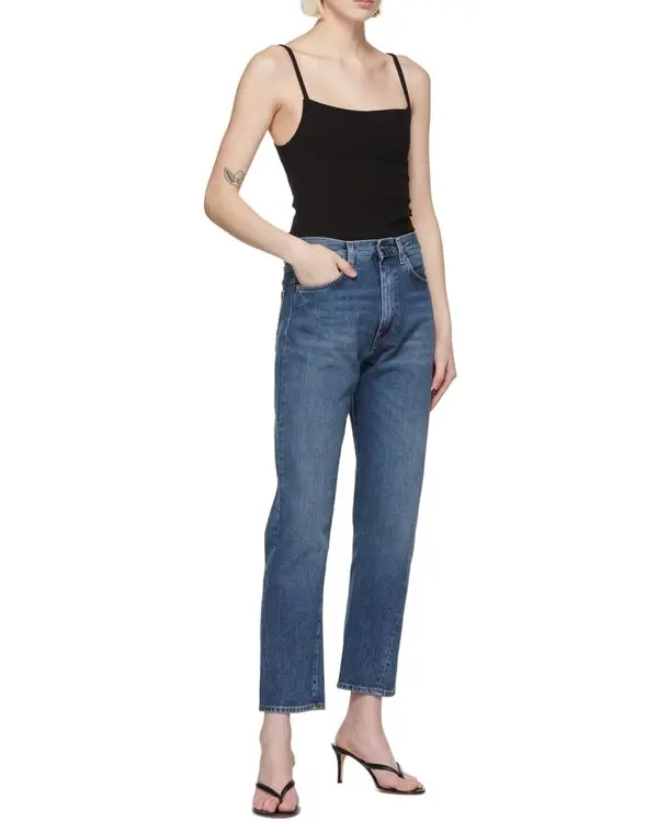 TOTEME Mid-rise Straight Leg Jeans - Blue