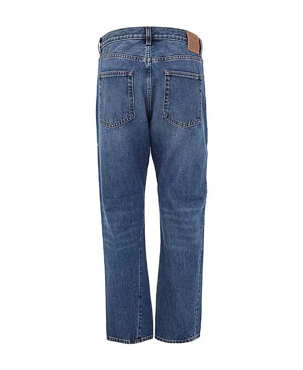 TOTEME Twisted Seam Straight Leg Jeans - No