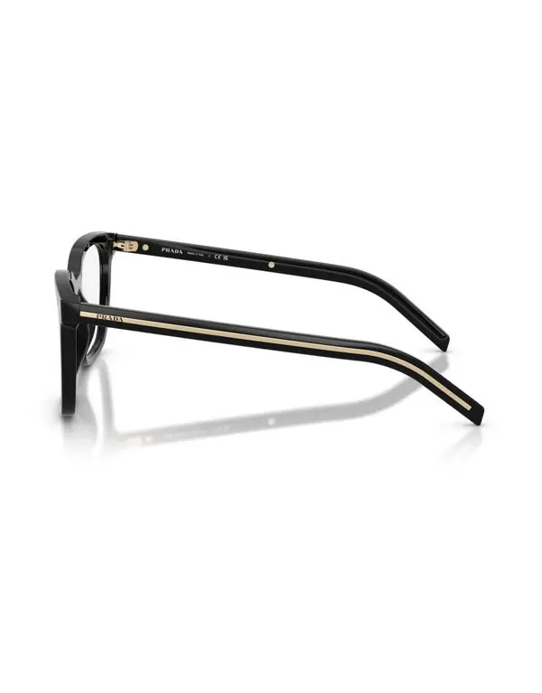 Prada Square Frame Glasses - Black