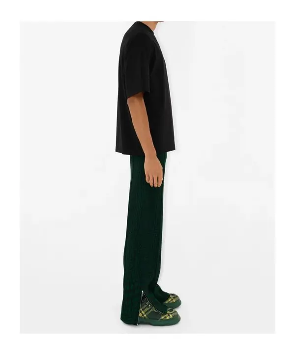 Burberry Short-sleeve Cotton T-shirt - Black