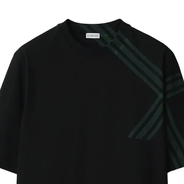 Burberry Short-sleeve Cotton T-shirt - Black