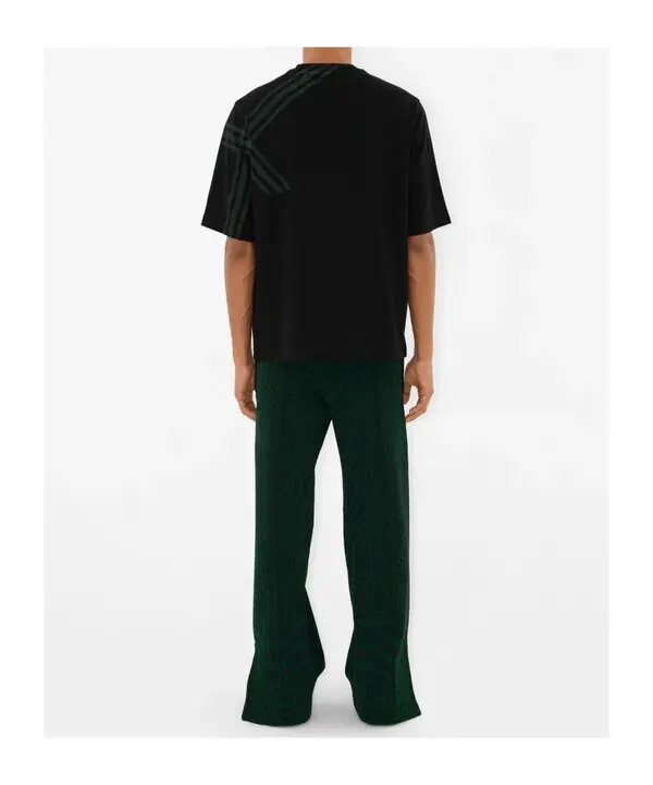 Burberry Short-sleeve Cotton T-shirt - Black