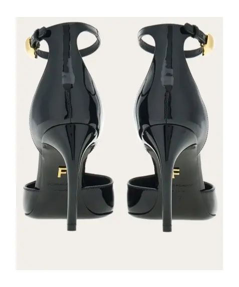 FERRAGAMO T-strap Pointed-toe Pumps