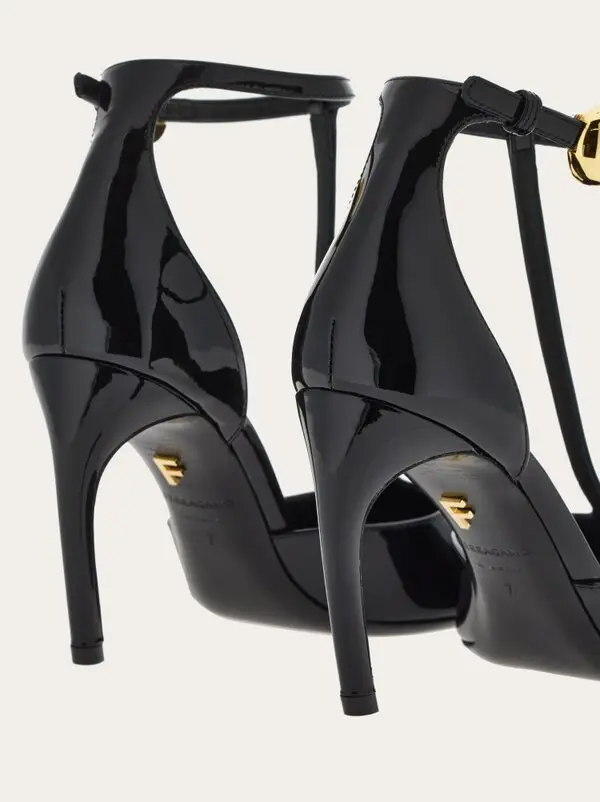 FERRAGAMO T-strap Pointed-toe Pumps
