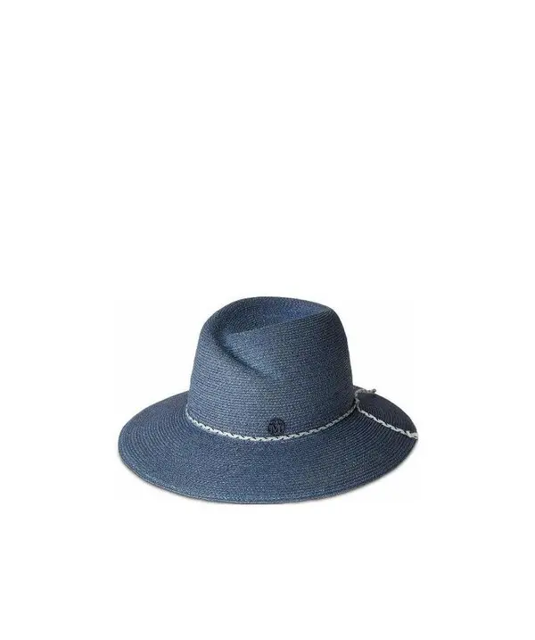 MAISON MICHEL Virginia Fedora - Blue