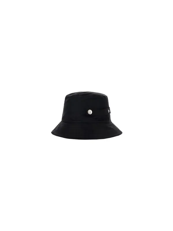 Alexander McQueen Graffiti Logo Bucket Hat - Black