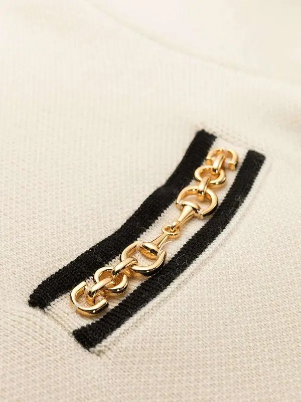 Gucci Wool Dress With Contrast Trim