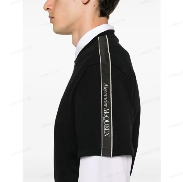 Alexander McQueen Short Sleeved Crewneck T-shirt