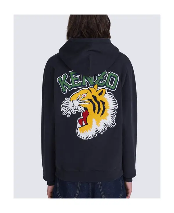 Kenzo Tiger Varsity Hoodie - Black