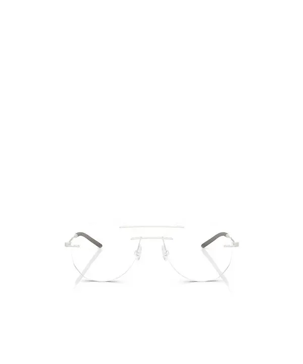 Moncler Rimless Aviator Eyeglasses