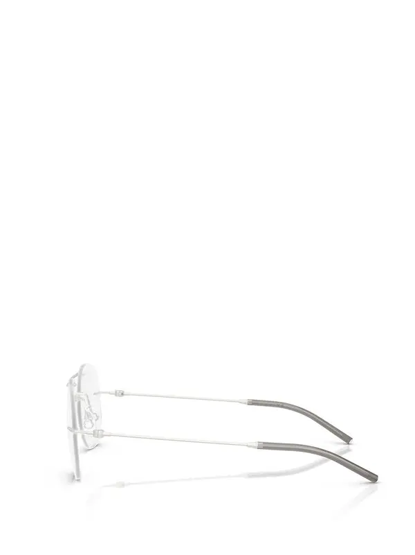 Moncler Rimless Aviator Eyeglasses