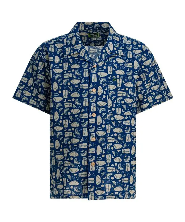 MONTBELL Buttoned Pattern Shirt
