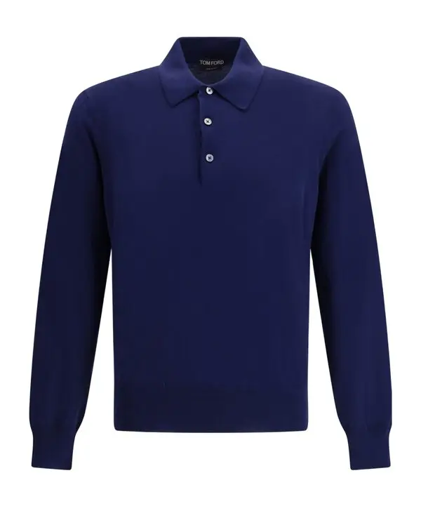 TOM FORD Half-button Polo Shirt