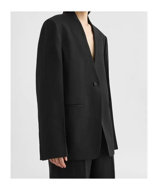 JIL SANDER No-lapel Single-breasted Blazer