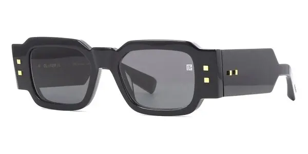 Balmain Square Frame Sunglasses - Black