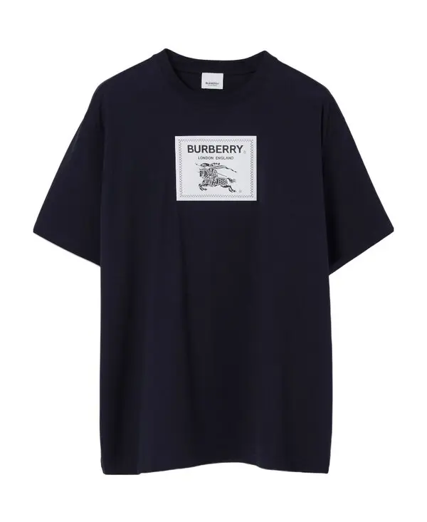 Burberry Logo Detailed Crewneck T-shirt