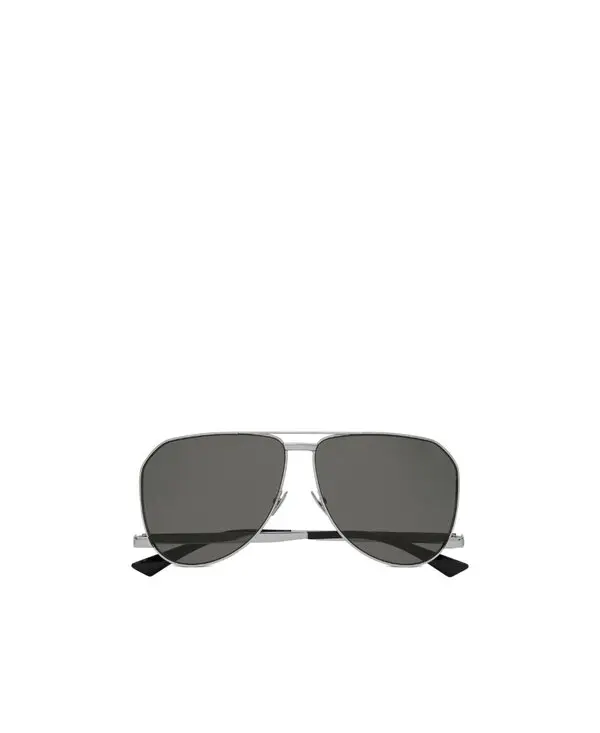 Saint Laurent Sl 690 Dust Aviator Sunglasses - Gray
