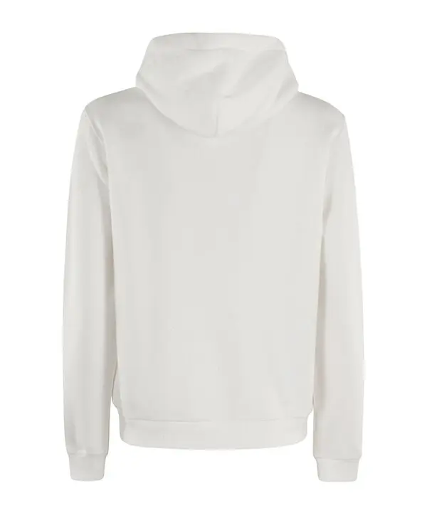 Polo Ralph Lauren Embroidered Logo Zip Hoodie - White