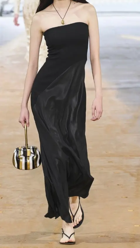 Gabriela Hearst Sleeveless Off-shoulder Dress