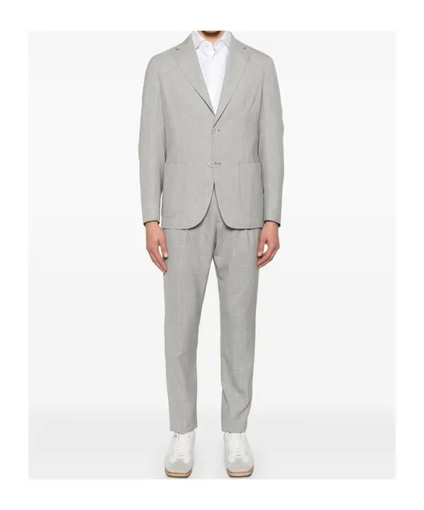 Eleventy Long-sleeved Suit - Gray