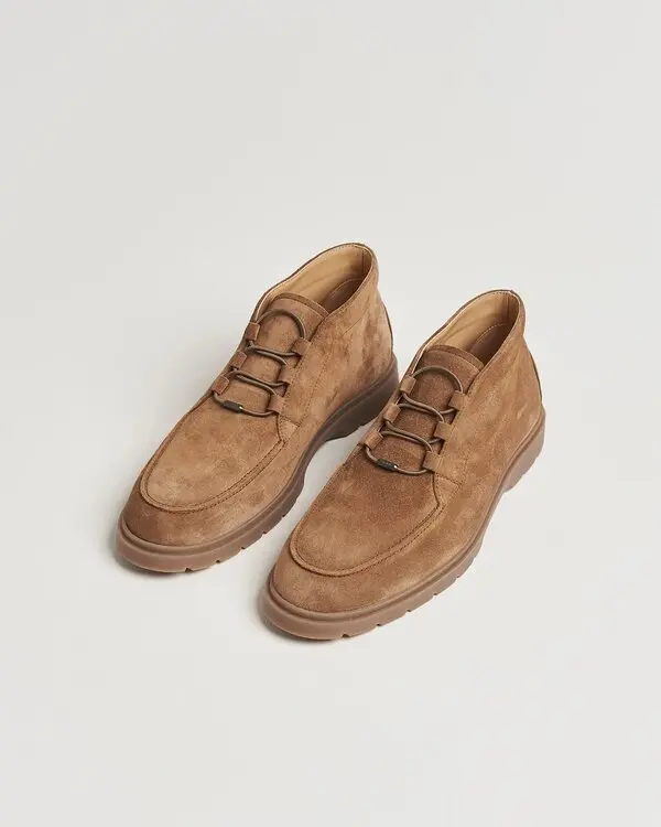 TOD'S Desert Lace-up Boots - Brown
