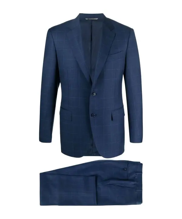 Canali Single-breasted Two-piece Suit - No