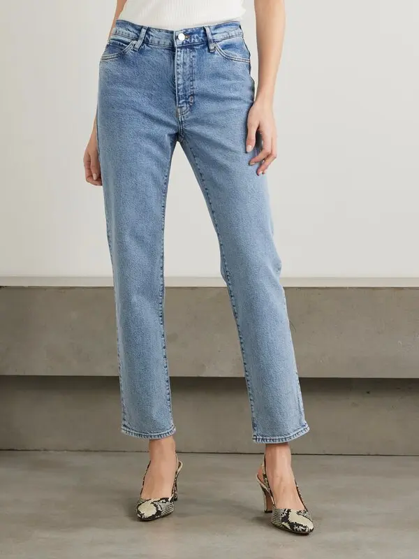 FRAME High-rise Skinny Jeans