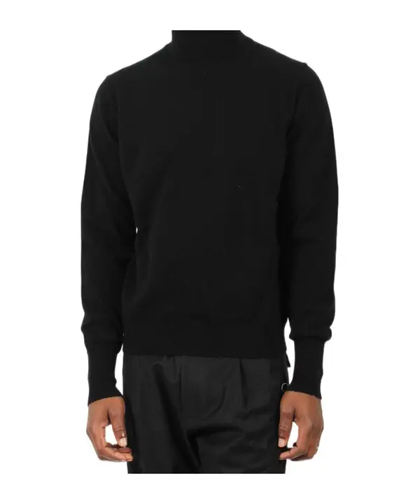 DRUMOHR Cashmere High Neck Sweater - Black