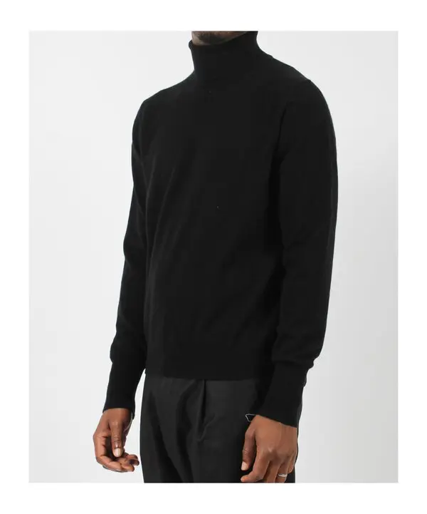 DRUMOHR Cashmere High Neck Sweater - Black