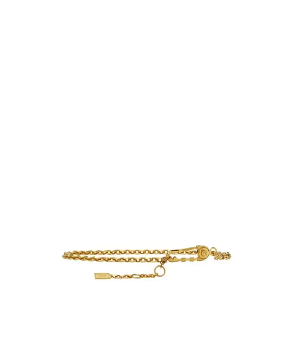 Versace Medusa Head Chain Belt - Golden