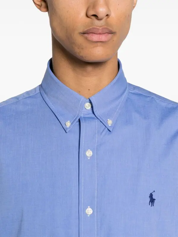 Polo Ralph Lauren Custom Fit Poplin Shirt - Blue