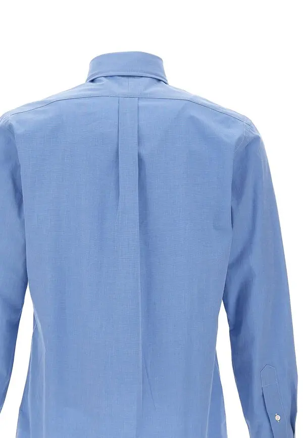 Polo Ralph Lauren Pony Embroidered Curved Hem Shirt
