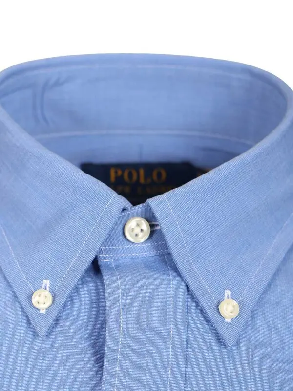 Polo Ralph Lauren Pony Embroidered Curved Hem Shirt
