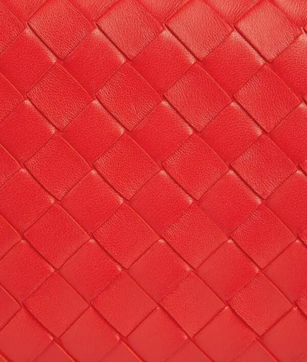 Bottega Veneta Andiamo Clutch With Flap And Braided Design
