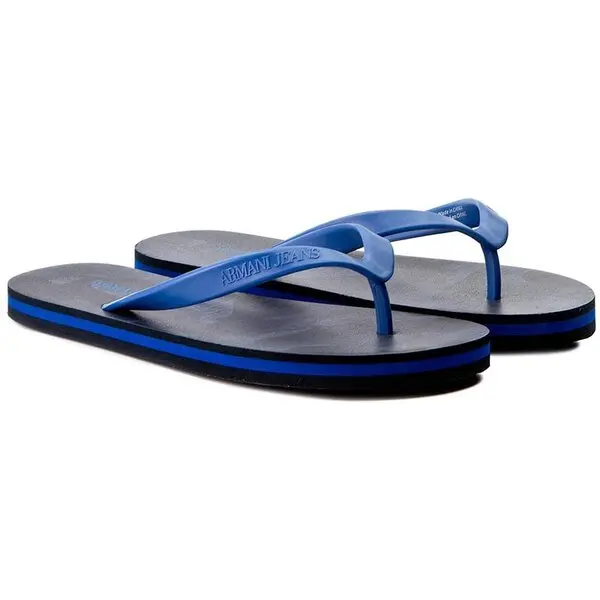 Emporio Armani Logo Flip Flops