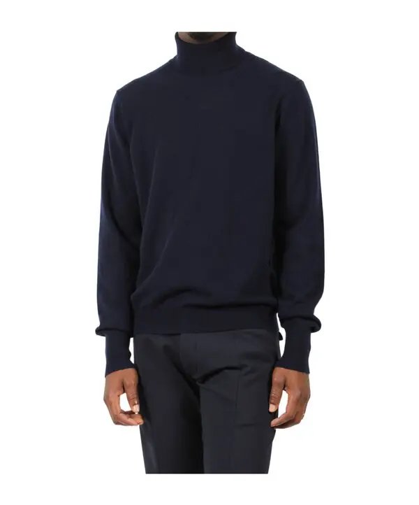 DRUMOHR Cashmere Turtleneck Sweater - Blue